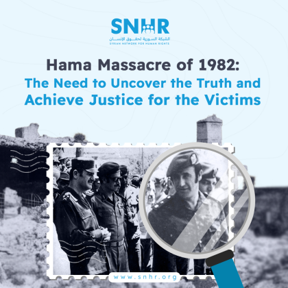Hama Massacre of 1982: The Need to Uncover the Truth and Achieve ...